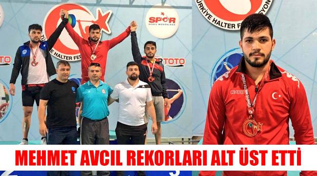 MEHMET AVCIL REKORLARI ALT ÜST ETTİ - Spor - Denizli Haber - Denizliekspres