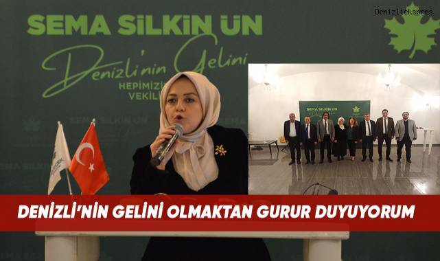 Sema Silkin Ün; Denizli'nin gelini olmaktan gurur duyuyorum - Siyaset ...